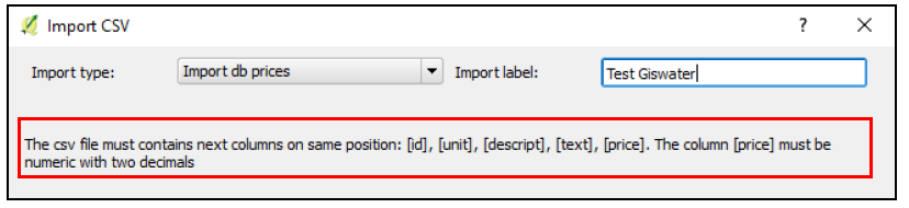 MANUAL GISWATER | GISWATER